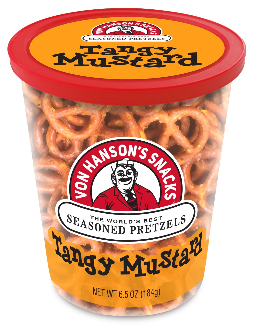 Tangy Mustard Pretzels – Von Hanson's Snacks