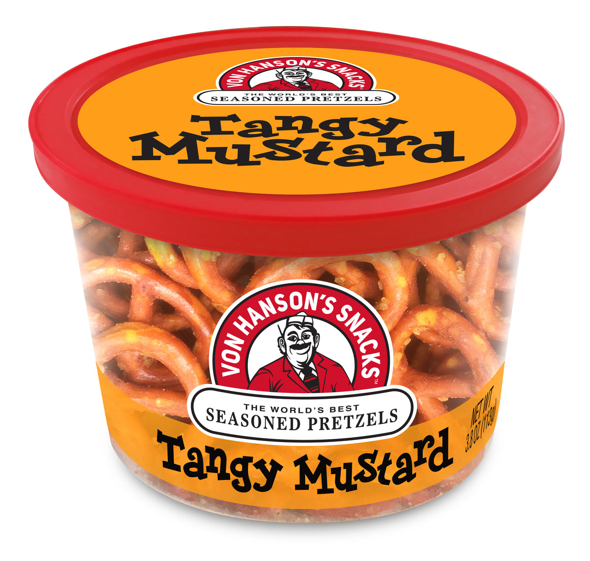 Tangy Mustard Pretzels – Von Hanson's Snacks